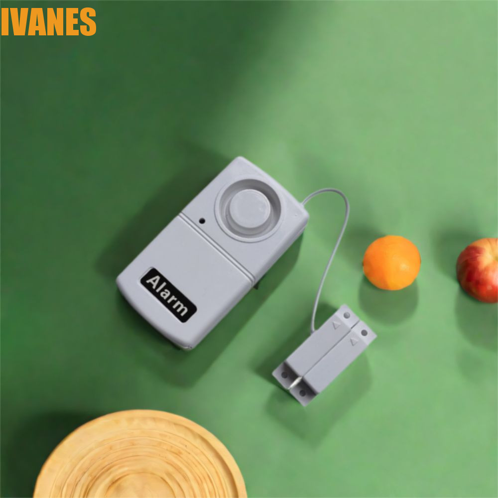 IVANES Burglar Alarm, Battery Powered Magnetic Sensor Door Magnetic ...