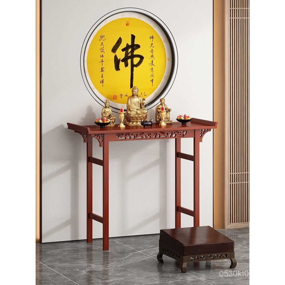 Incense Incense Table Shrine Buddha Statue Antique Buddha Worship Table ...