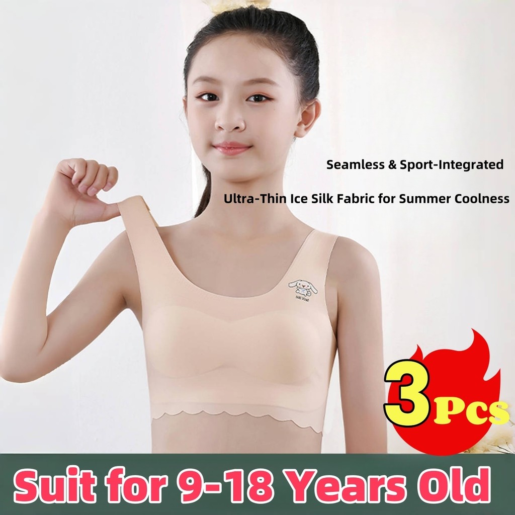 7-16 Years teens girls tops innerwear for Primary & Middle School ...