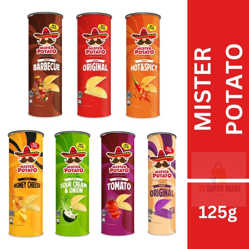 MISTER POTATO Crisps Potato Chips (125g) | Shopee Malaysia