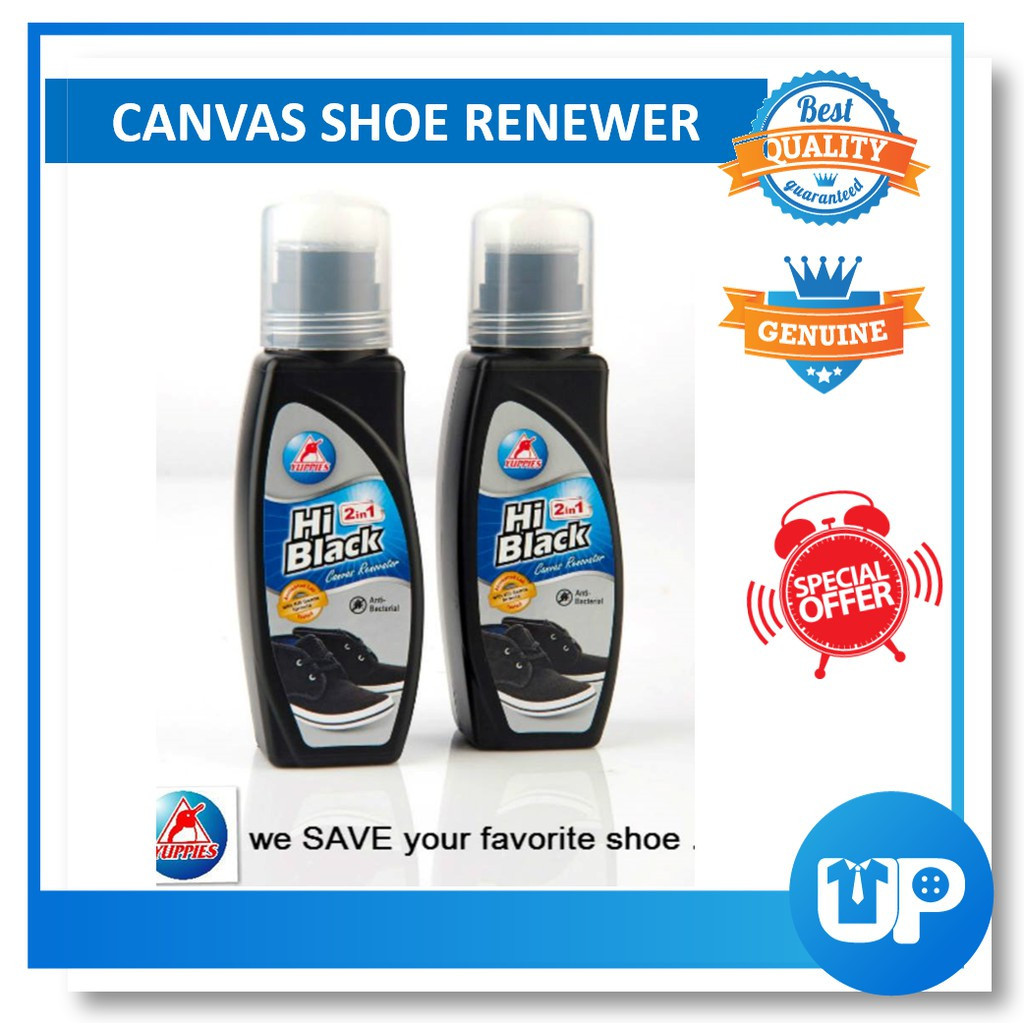 Yuppies HI-BLACK original 2in1 Kapur Hitam Pengilat Kasut Sekolah 75ml ...