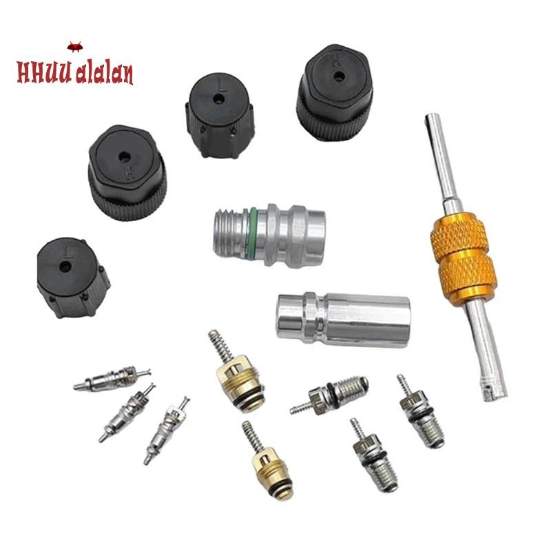 Comprehensive R134A Car A/C Core Valves Kit for R12 R22 R134 High ...