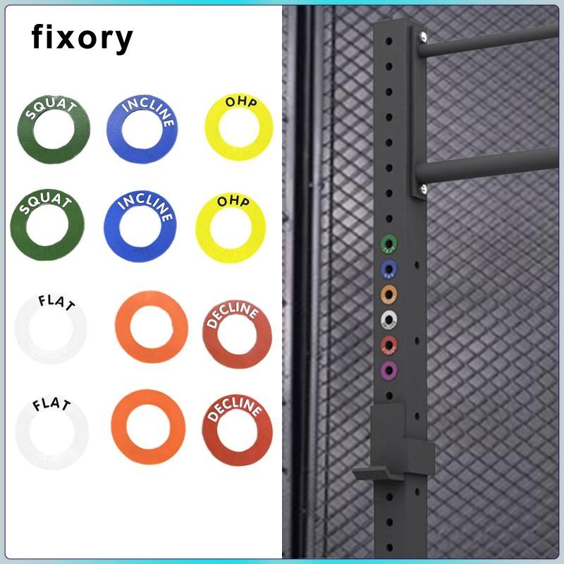 fixory 12 Pieces Position Markers Power Rack Position Markers Bench ...