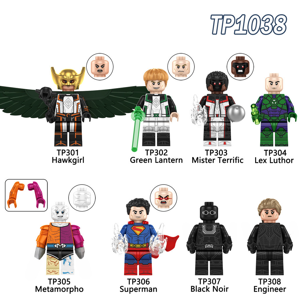 Superman Building Block Minifigure | Shopee Malaysia