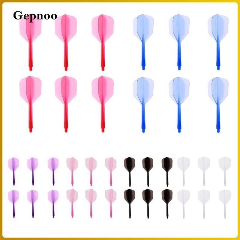 Gepnoo 6pcs 2BA Thread Dart Shafts w/ Dart Flights Connection ...