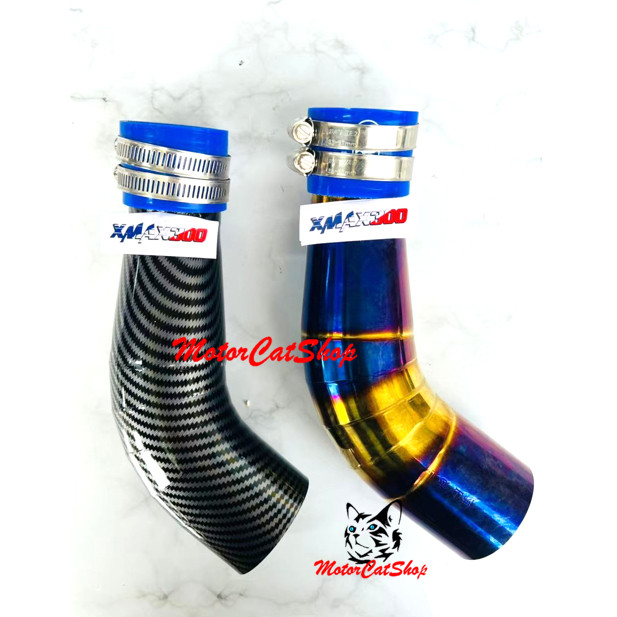 Intake Manifold (Stainless Steel) X-MAX XMAX250 XMAX300 Throttle Body ...
