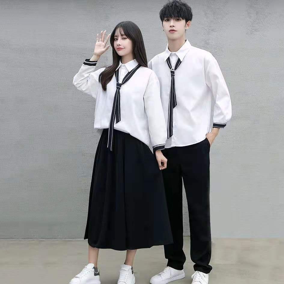 Han School Uniform Junior High School Students Campus British Class ...
