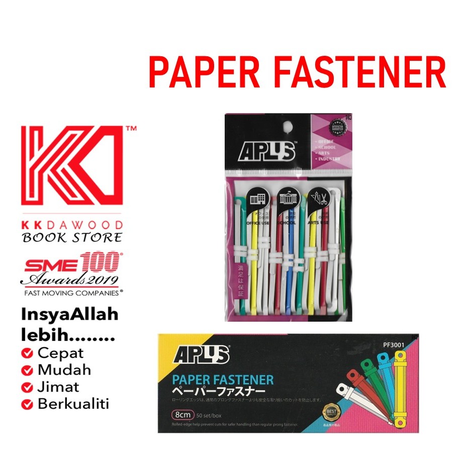 [KKD] APLUS: Paper Fastener | Shopee Malaysia