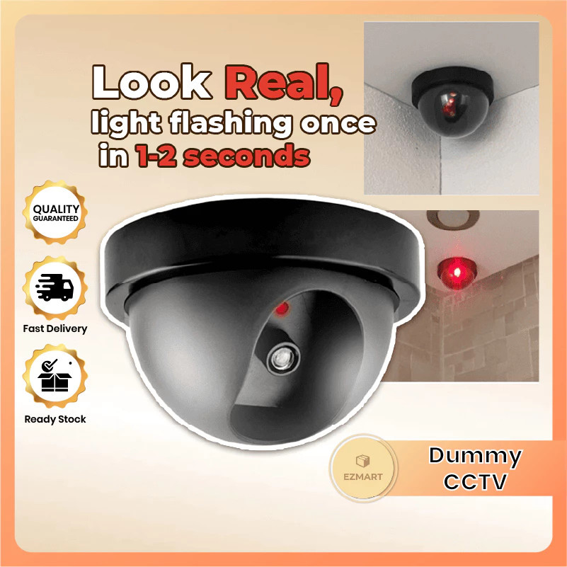 Security Camera Simulation Fake Vision Dummy Guard Anti Theft CCTV ...