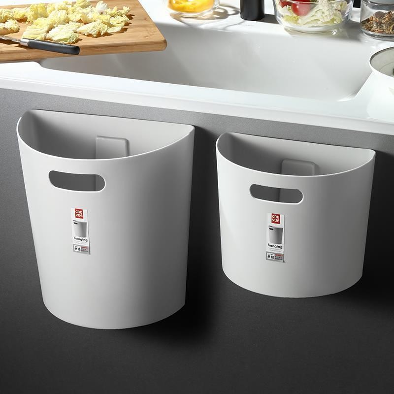 Kitchen waste non perforated wall mounted kitchen garbage bin, portable ...