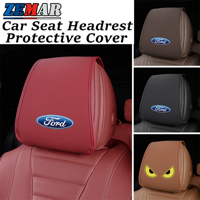 Ford Car Seat Headrest Anti-dirty Protect Cover Car Headrest Towel Car ...
