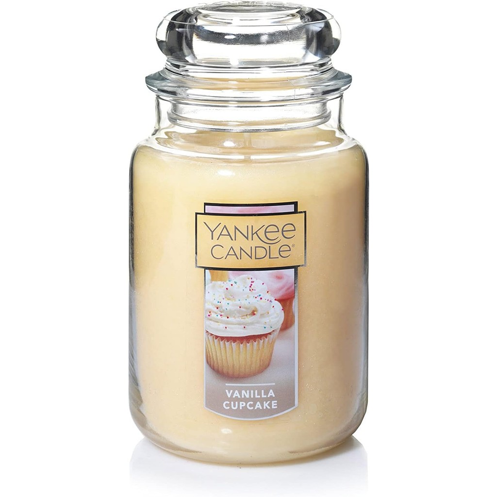 Yankee Candle Vanilla Cupcake Wangi Klasik 22oz Balang Besar Lilin ...
