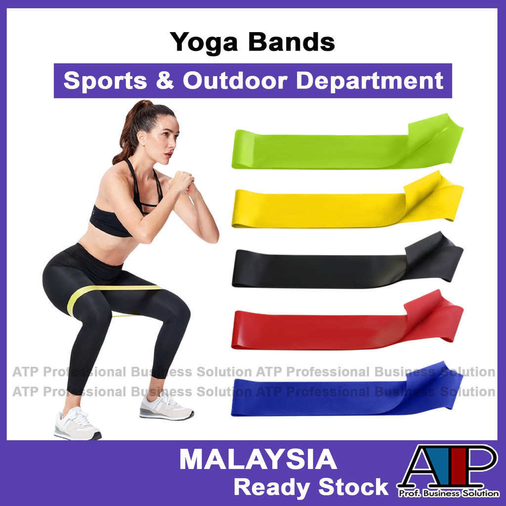Fitness🏋🏻‍♂️ Yoga Bands Getah Senaman Gym Equipment Resistance Loops ...