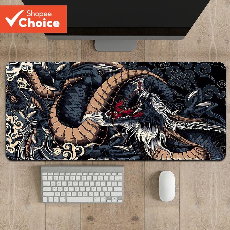 90x40cm Table Mouse Pad Large Gaming Computer Keyboard Lock Edge Thick ...