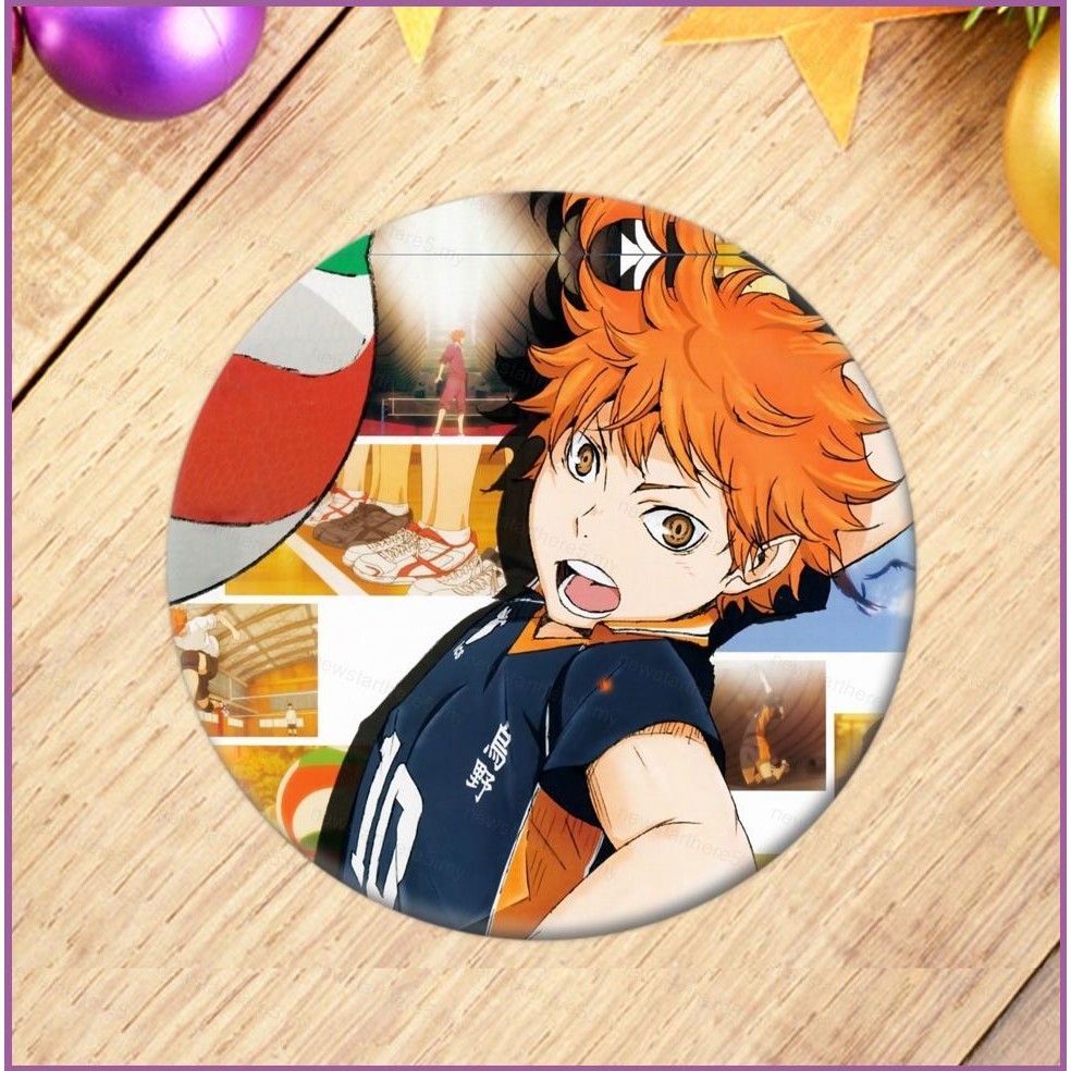 NS5 Anime Haikyuu!! Brooches Button Badges Pins Haikyuu!! Series ...