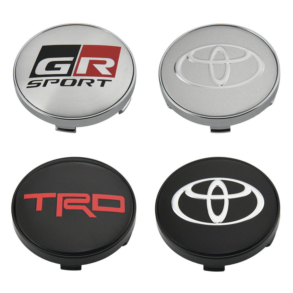 TOYOTA GR Sport Rim Cover Cap 58mm Wheel Cap 60mm TRD Wheel Hub Caps ...