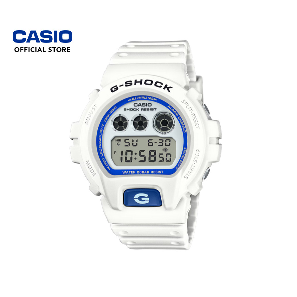 Casio G-Shock Hidden Glow Series DW-6900HDS-7 White Resin Band Men ...