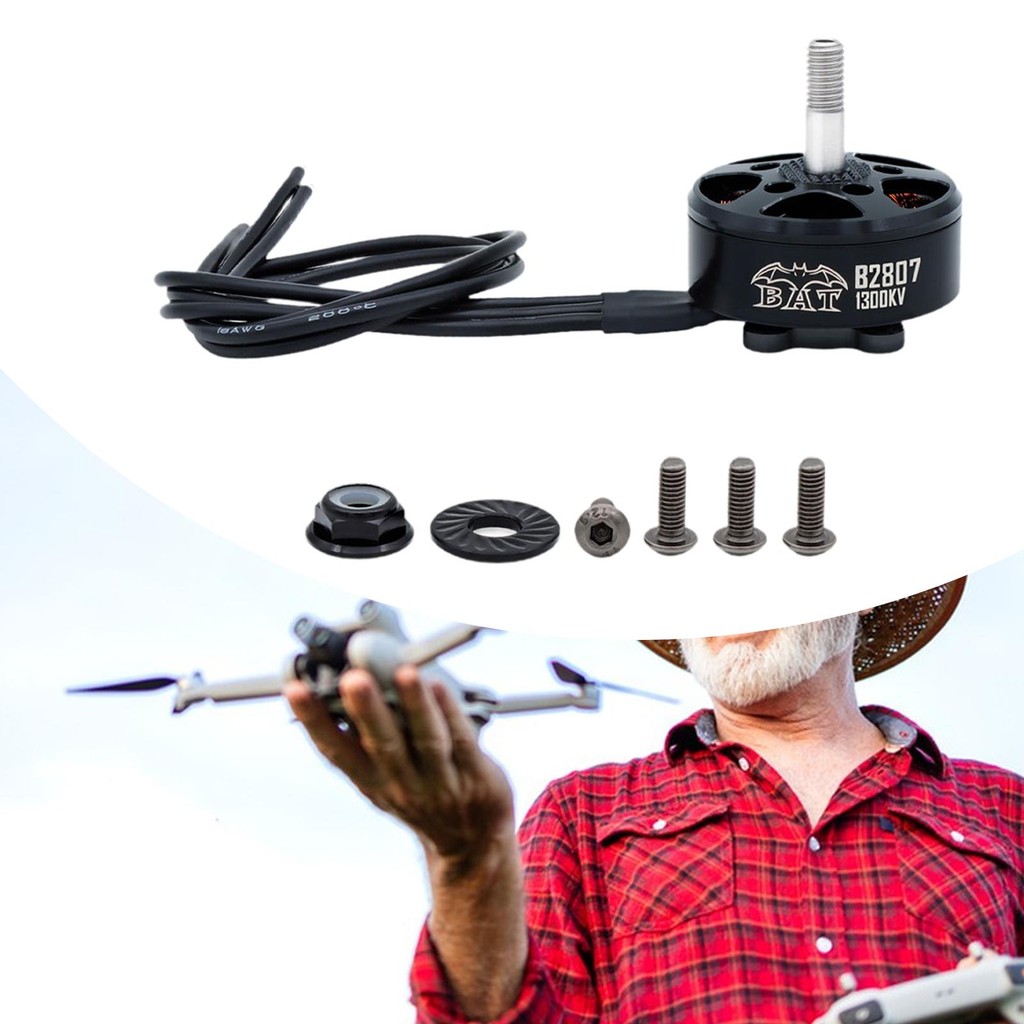 [nlkgeqg] Brushless Motor 1300kv High Performance Spare Parts B2807 ...