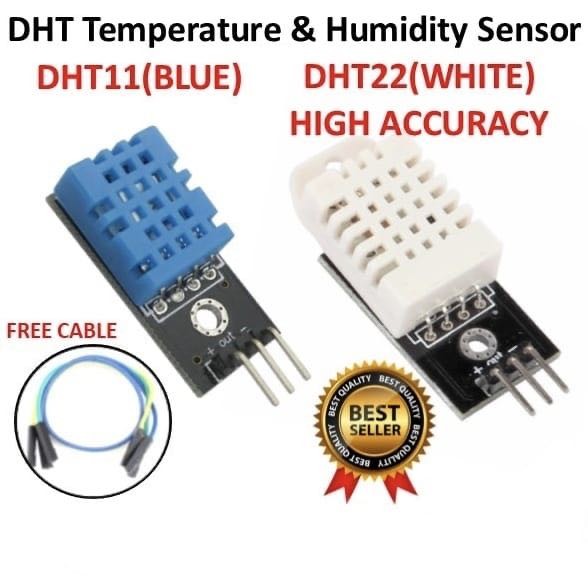 DHT11 / DHT22 DHT 11 22 High Accuracy Temperature and Humidity Moisture ...