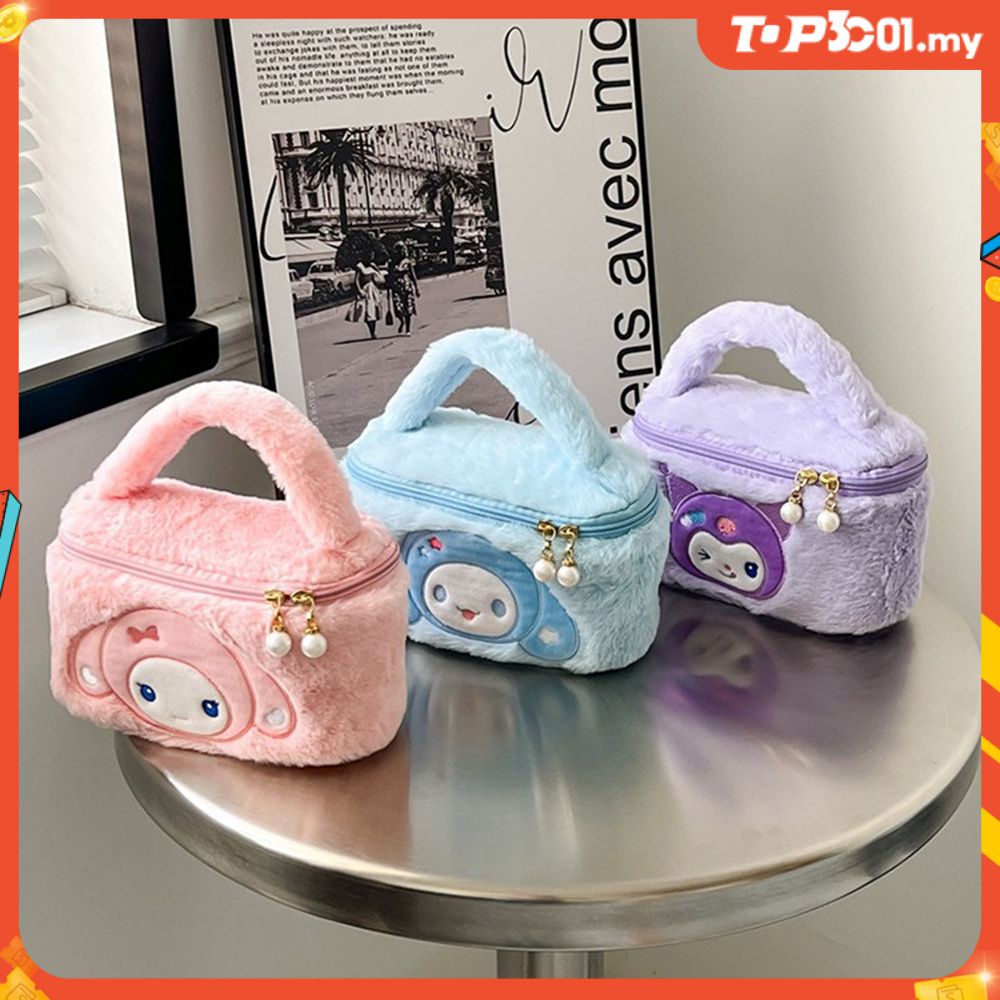 Sanrio Kuromi Melody Cinnamoroll Plush Lunch Bag For Kid Girl Cute ...