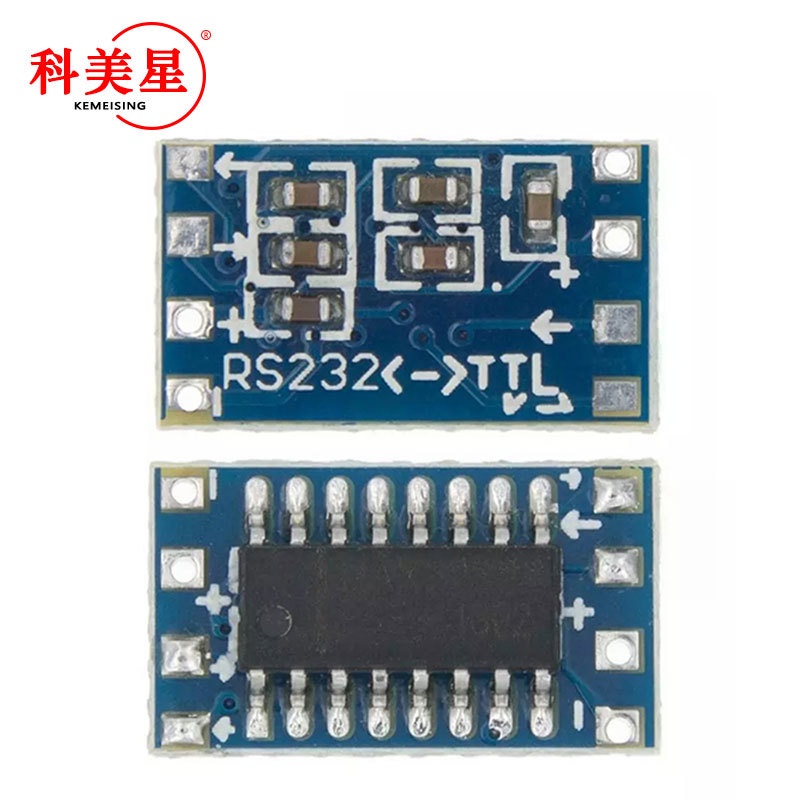 Serial Port Conversion Board Mini RS232 to TTL Level Conversion Module MAX3232 Serial Port Level ...