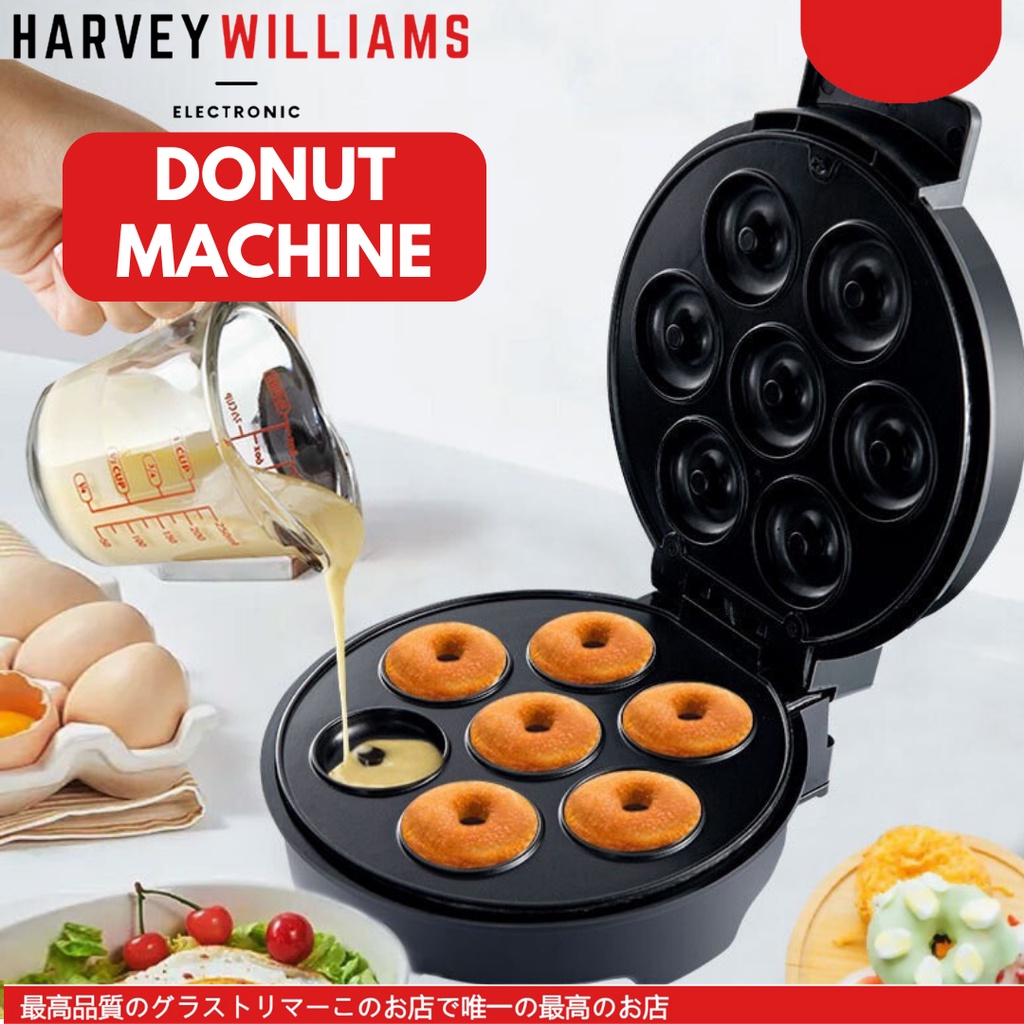 RAF Mini Dount Maker Machine Electric Waffle Sandwich Maker Acuan Kuih ...