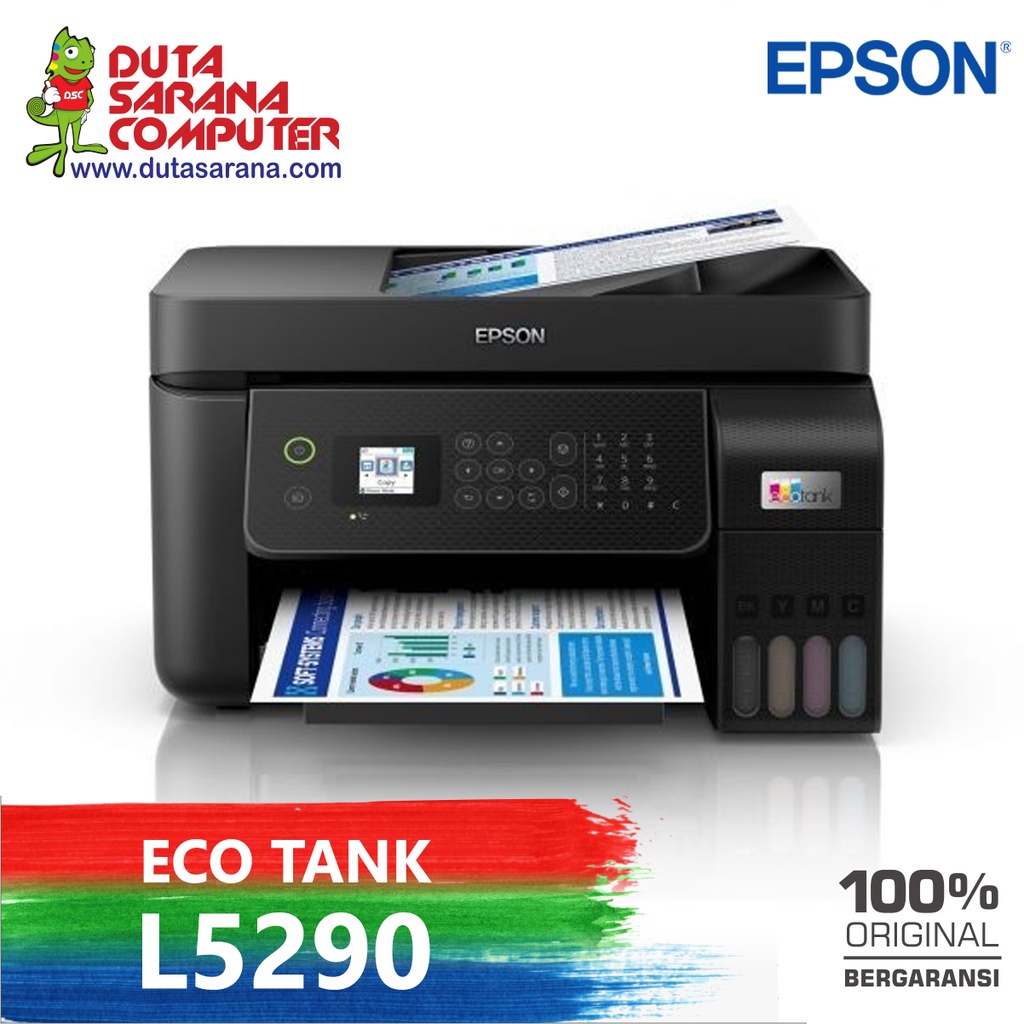 Epson Printer L5290 L-5290 L 5290 Print Scan Copy Multifunction Ecotank ...