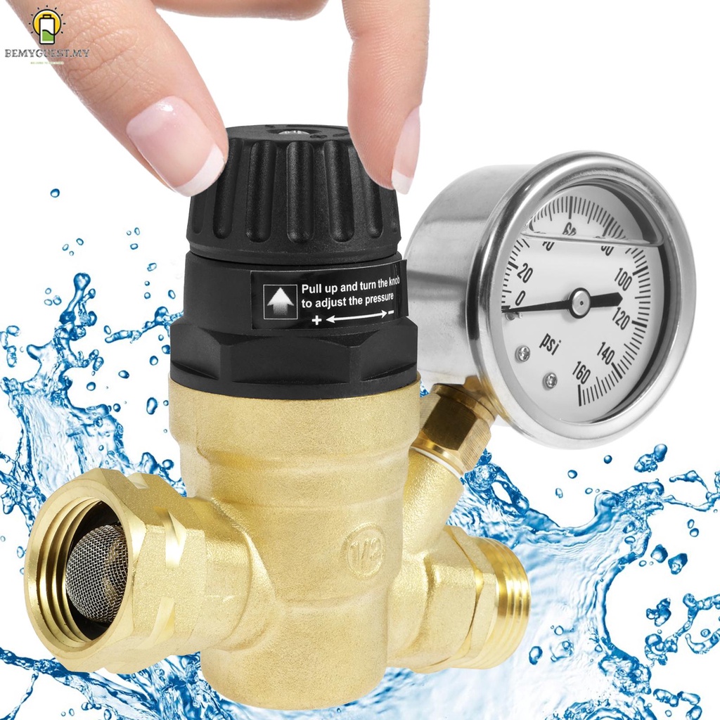 RV Water Pressure Regulator Professional Pressure Reducing Valve with ...