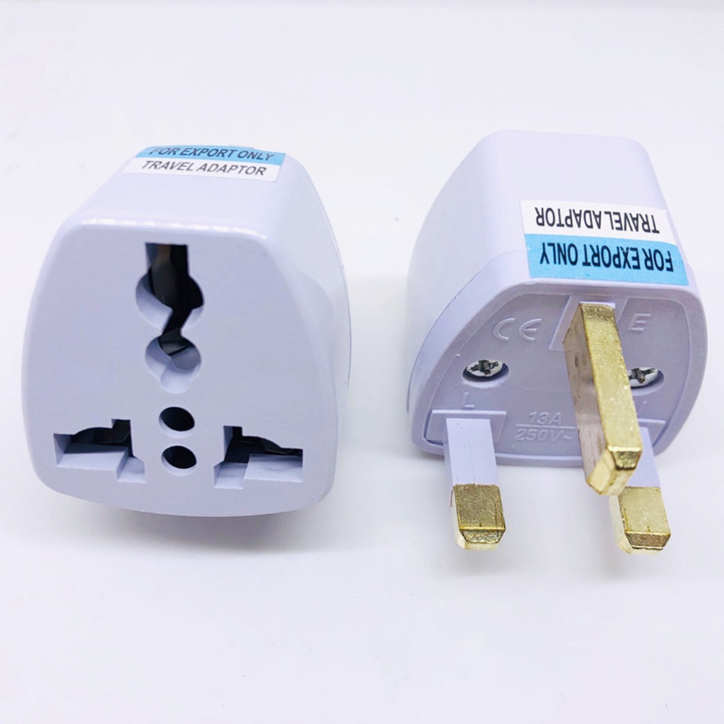 Universal 3 Pin Plug Adapter 2 Pin US EU CHINA Multi Pin To Malaysia 3 ...
