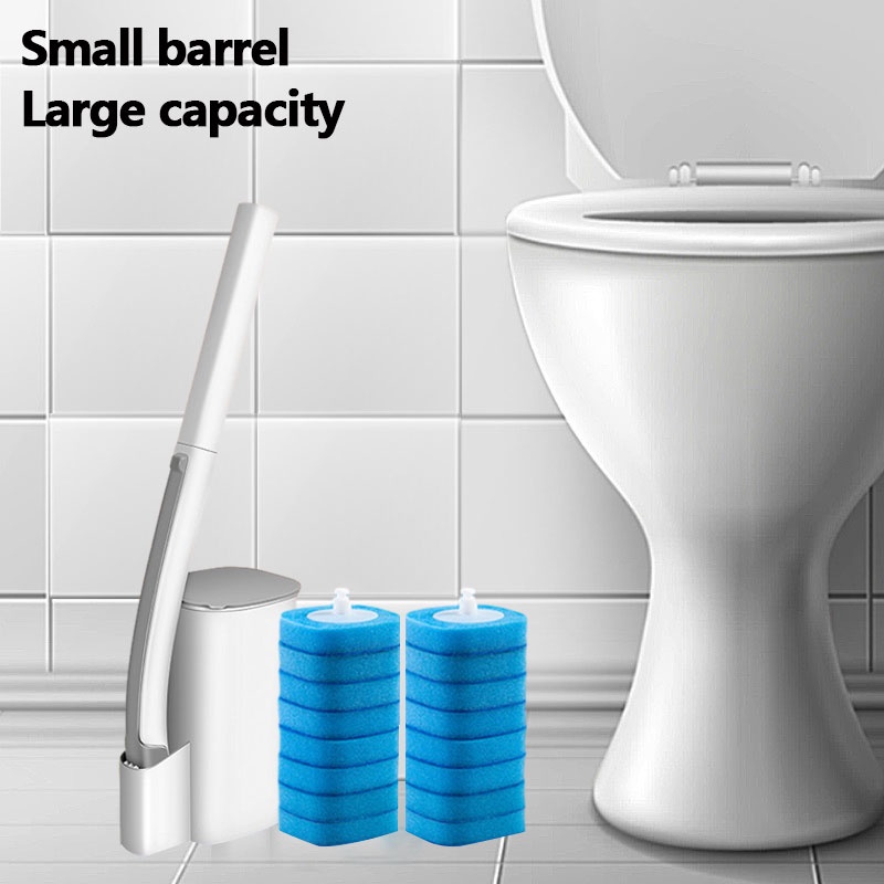 FM- Disposable Silicone Toilet Bowl Brush Cleaner Berus Toilet Tandas ...