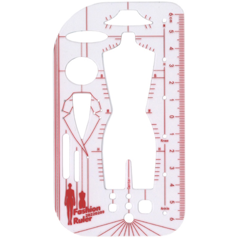 Plastic Women Clothing Design Ruler Human Body Drawing Template Ruler ...