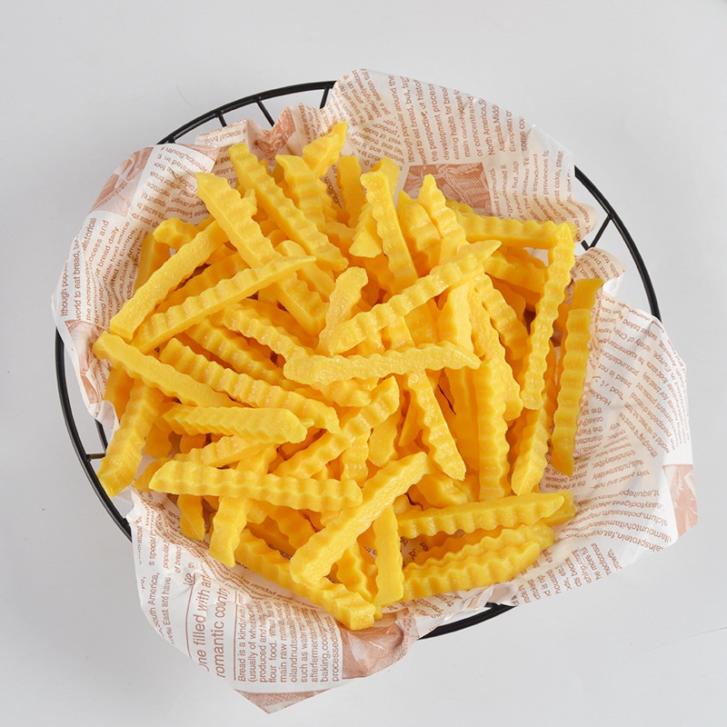 5 Pcs Artificial French Fries Fake French Fries Realistic Plastic ...