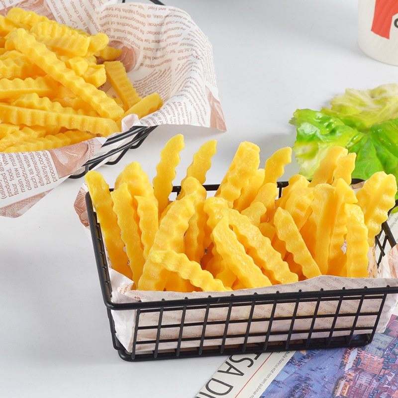 5 Pcs Artificial French Fries Fake French Fries Realistic Plastic ...