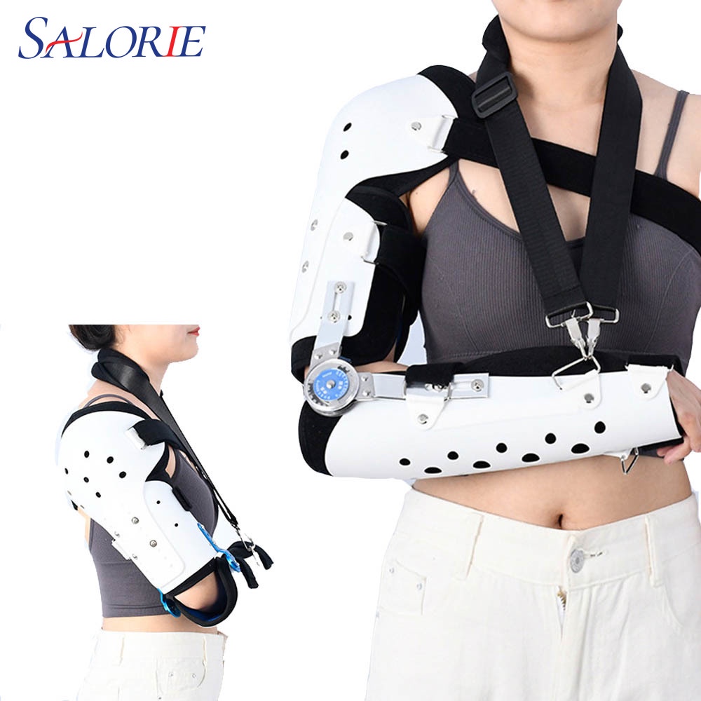 Salorie Adjustable Elbow Brace Arm Support Splint Elbow Brace Surgery ...