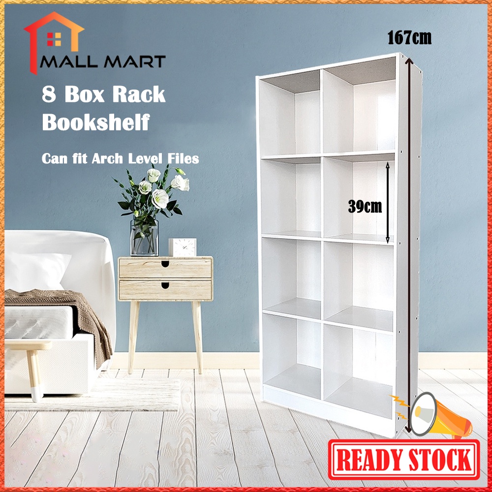 (Buatan Malaysia) MALLMART HP076 8/12 Box Book Shelf Bookcase Display ...