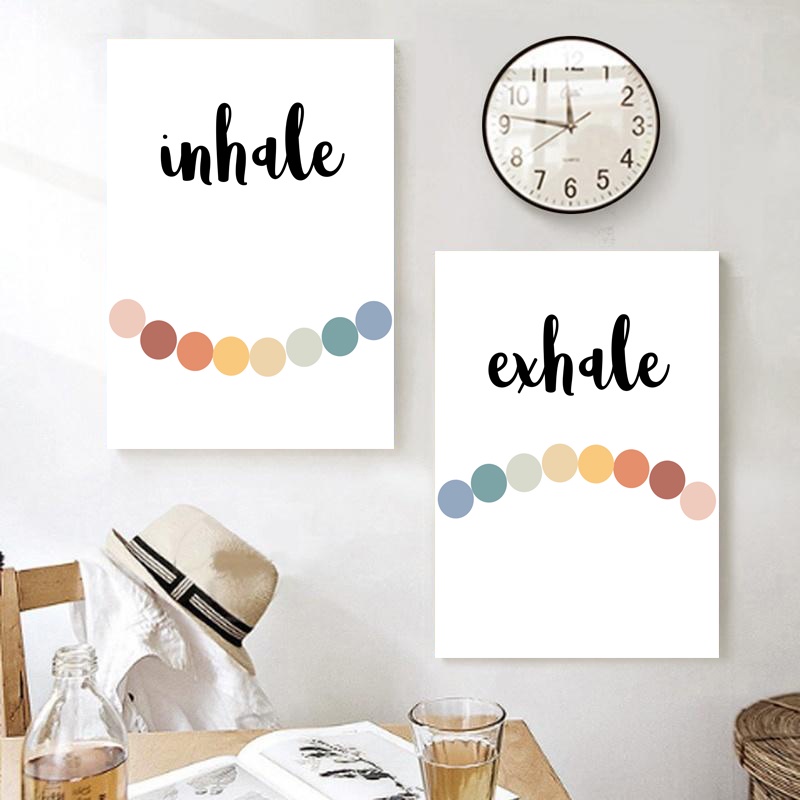 Framed Toddlers Educational Posters Educational Inspirational Canvas ...