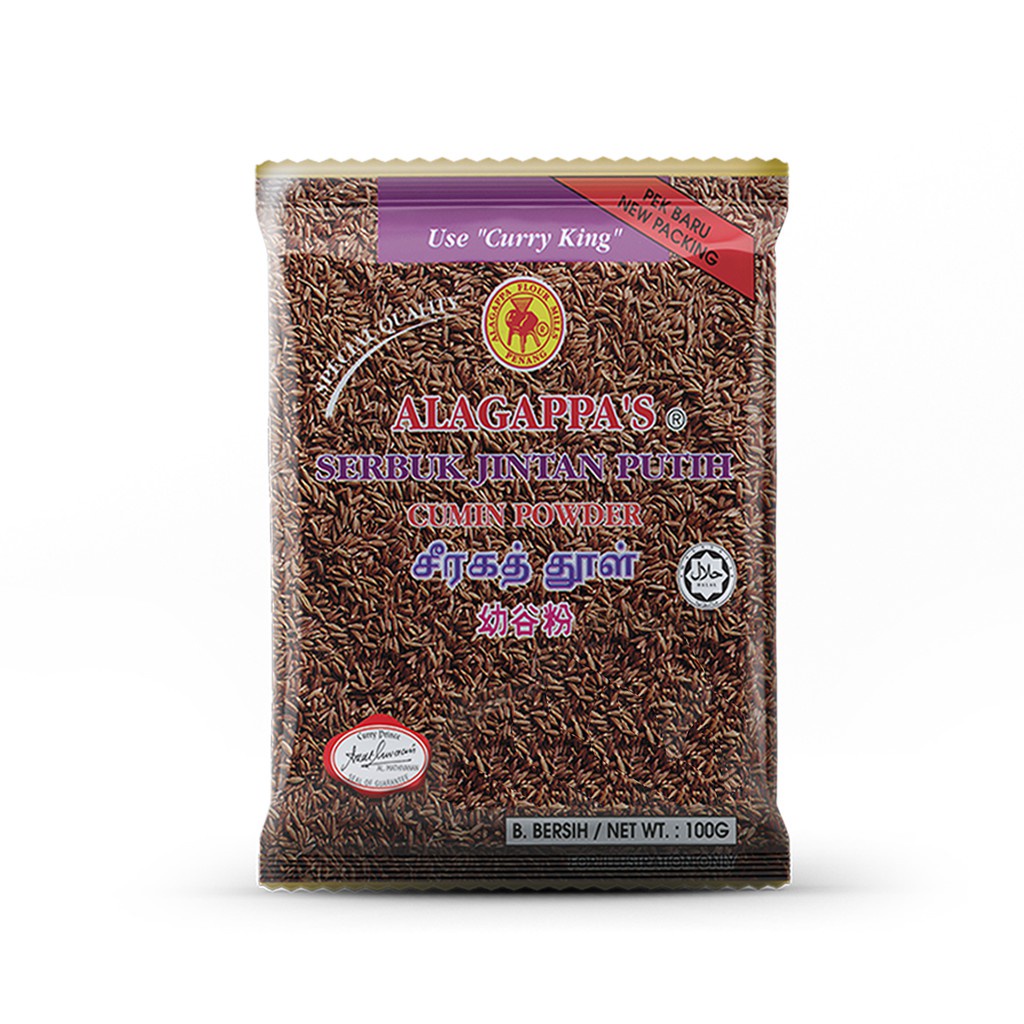 Alagappa's Jintan Putih / Cumin Powder / cumin / jintan putih / 100gm ...