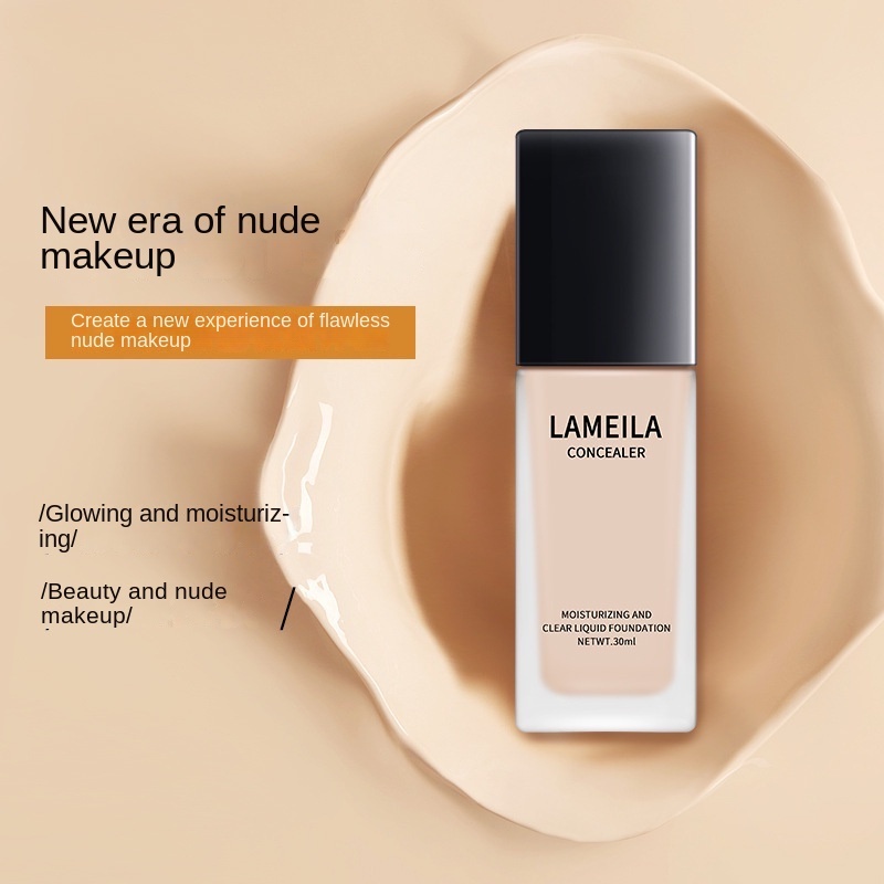 Lameila 30ml Moisturizing Liquid Foundation Natural Repair Liquid ...