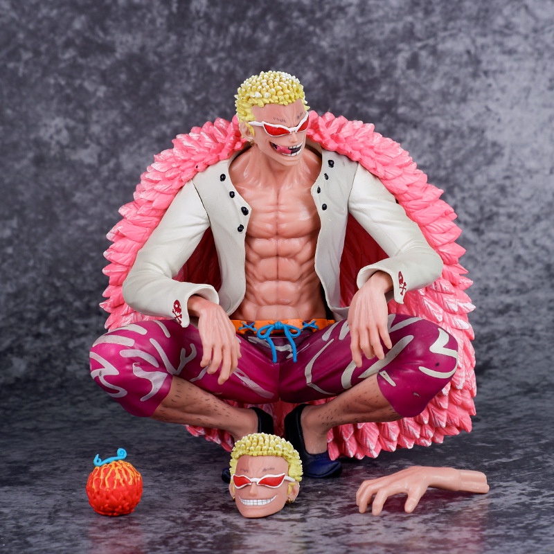 One Piece Anime Donquixote Doflamingo Action Figure Collection | Shopee ...