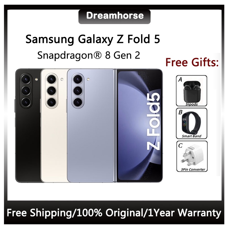 Samsung Galaxy Z Fold 5 5G Snapdragon 8 Gen 2 7.6'' 120Hz Foldable ...