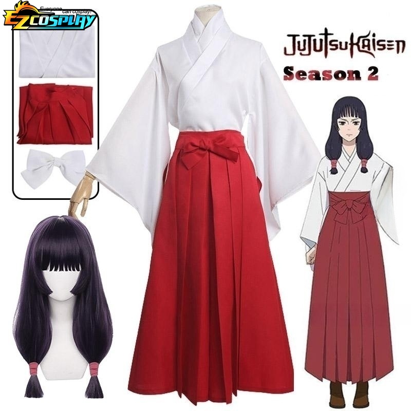 Anime Jujutsu Kaisen Iroi Utahime Cosplay Costume Utahime Iroi Kimono ...