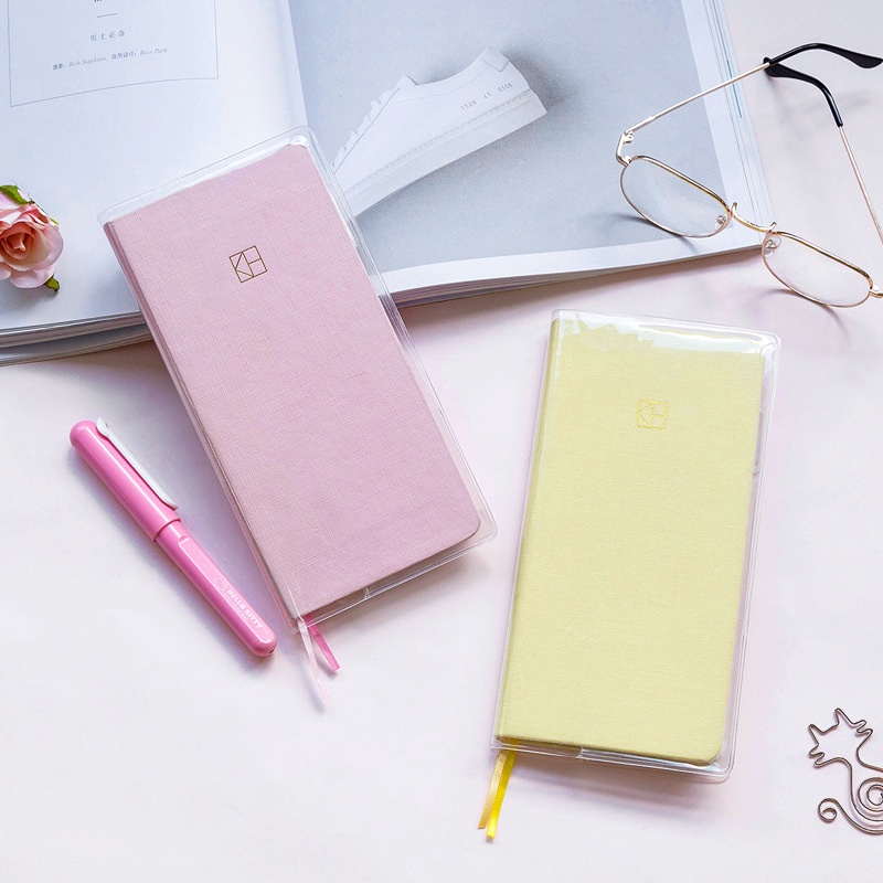 Kinbor Handbook Pvc Cover Protective Sleeve A6 A7 Handbook Accessories ...