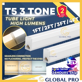 3 TONE LED T5 Tube Light Ceiling Wall Lighting Lampu Siling Lampu ...