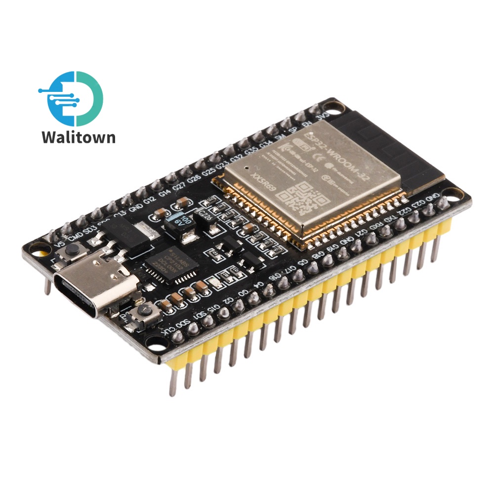 ESP-WROOM-32 ESP32 ESP-32S WiFi Bluetooth Development Board 2.4GHz Dual ...