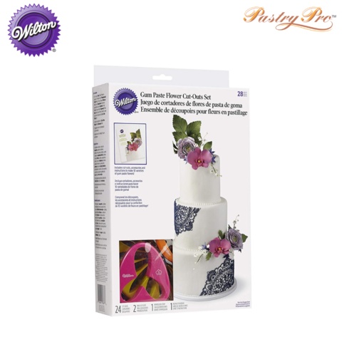 WILTON, Gum Paste Flowers Cutter Set, 28 Piece | Shopee Malaysia