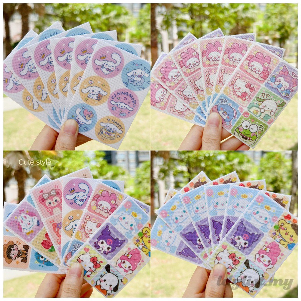 ღ Kawaii Plant Essential Oil Stickers Cute Mosquito Repellent Sticker ...