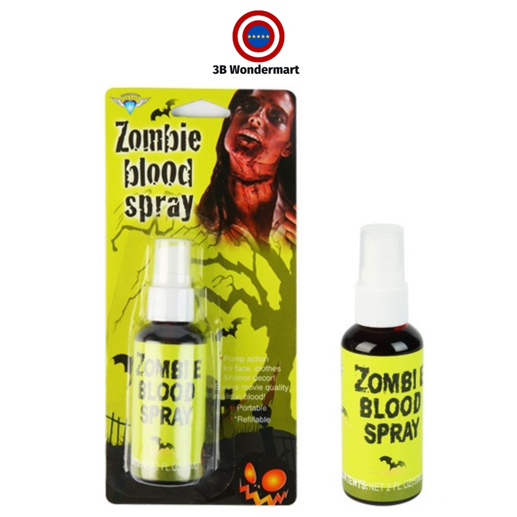 Halloween Zombie Fake Blood Spray Halloween Darah Palsu | Shopee Malaysia