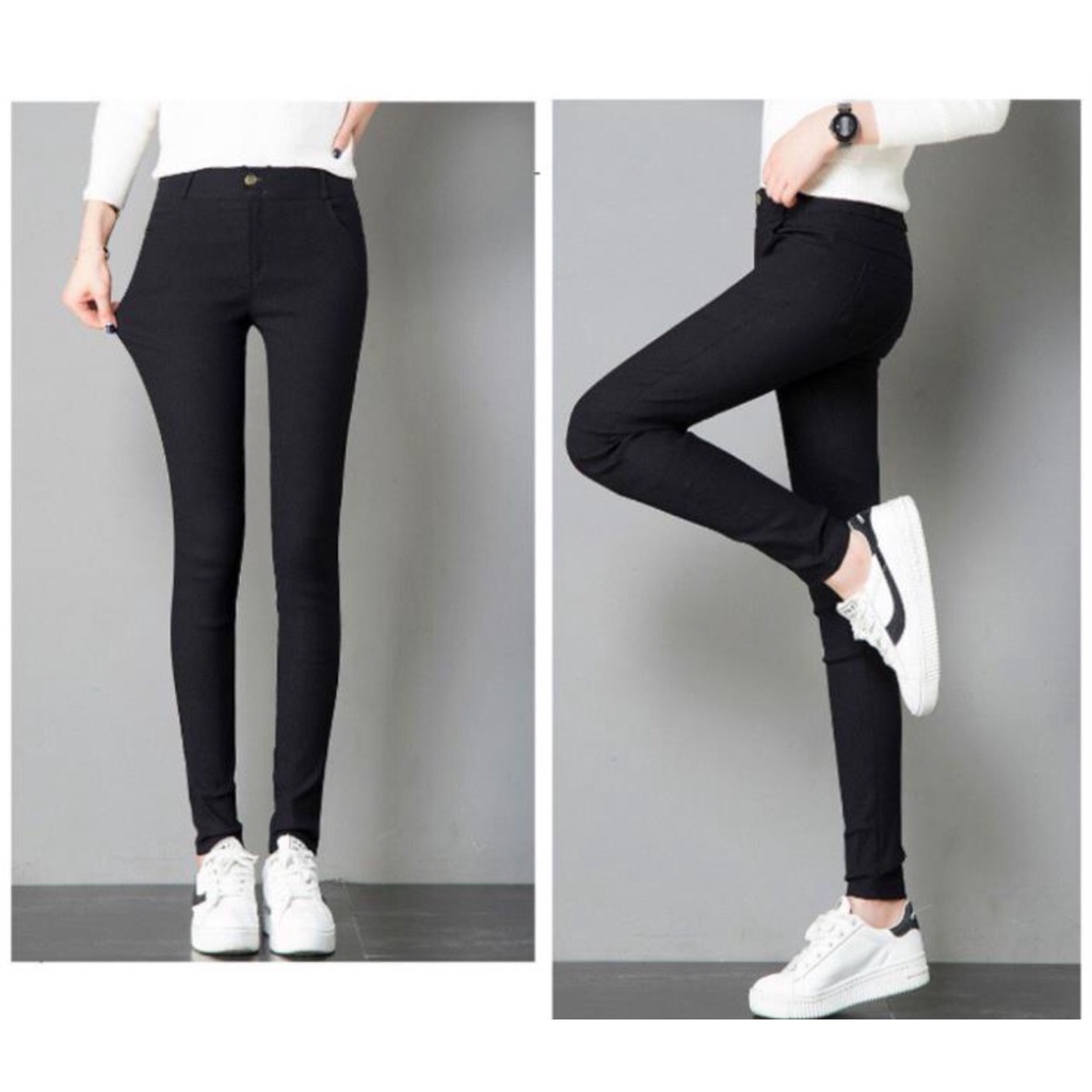 Women's faux western elastic pants have strong elasticity, hug the butt ...