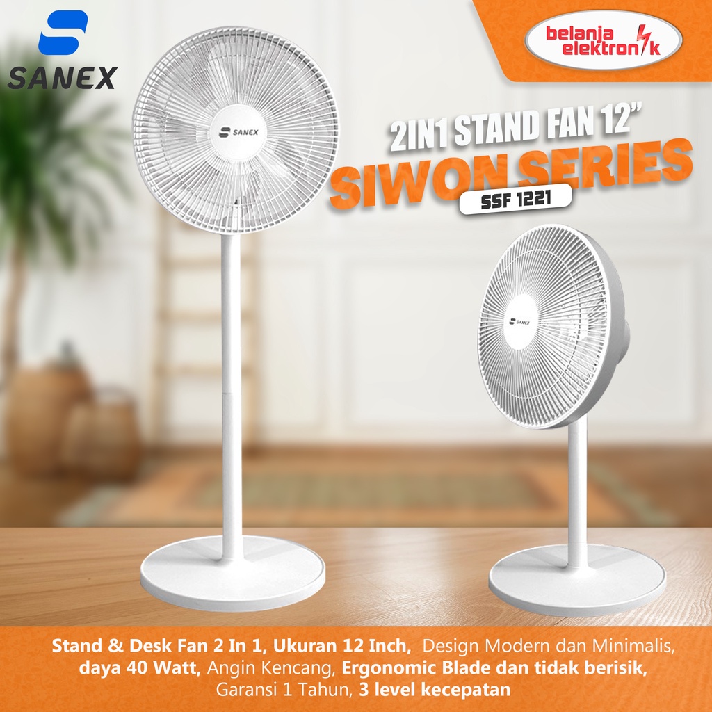 Best Selling!! Stand Fan/Desk Stand & Desk Fan 2 IN 1 12 Inch SSF-1221 ...