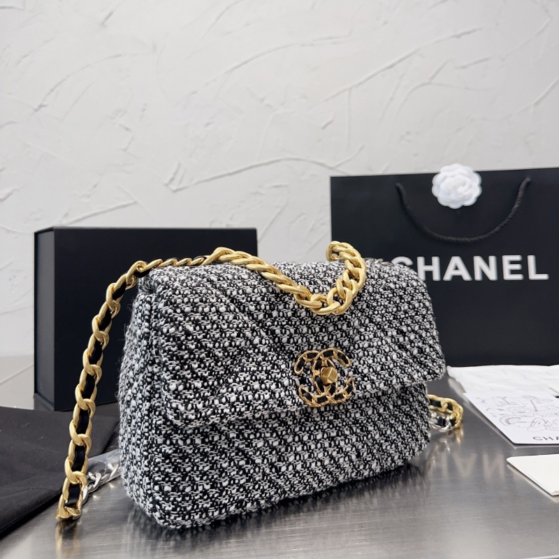 C-Metal Chain Shoulder Bag High-end Ladies Messenger Bag (With Box ...